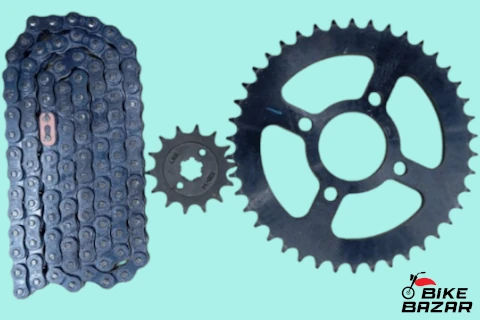 Get Bajaj Pulsar 150 Twin Disc Original Chain Sprocket Set at best ...