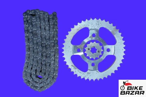 Get TVS Apache RTR 160 4V Original Chain Sprocket Set at best price in ...